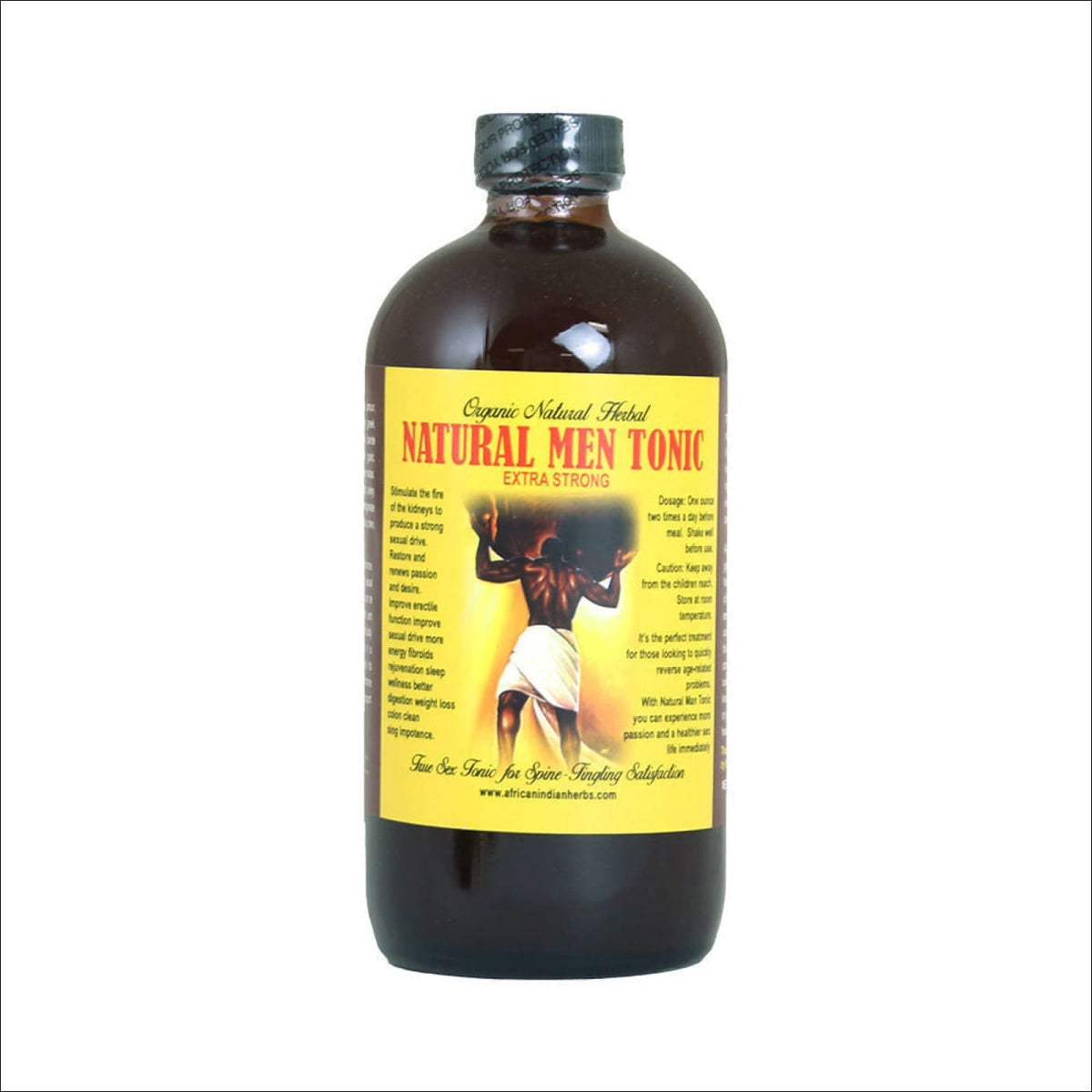 Organic Natural Men Tonic - 16 oz. – Online African Shop